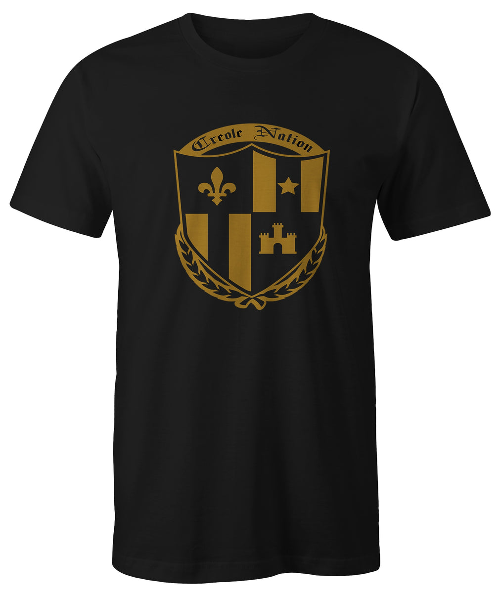 Creole Nation Crest T-Shirt – BEING CREOLE